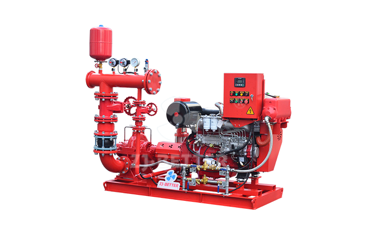 Fire pump operation steps