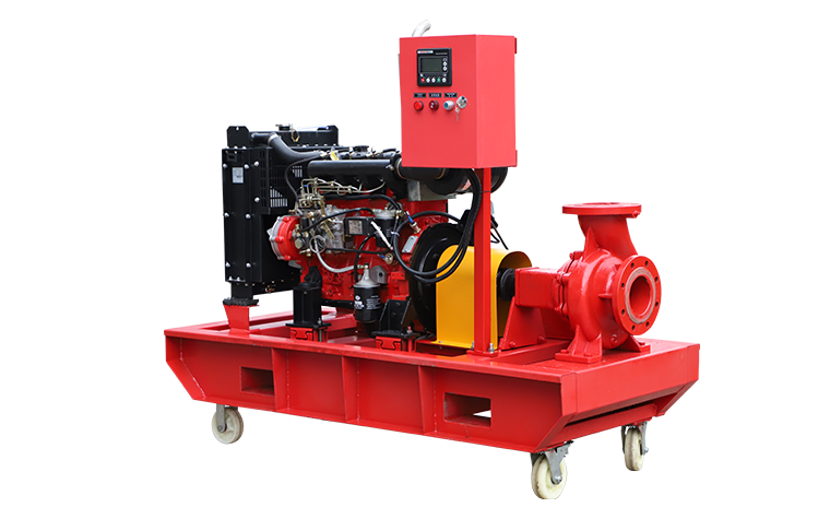Diesel Engine End Suction Fire Fighting Pump