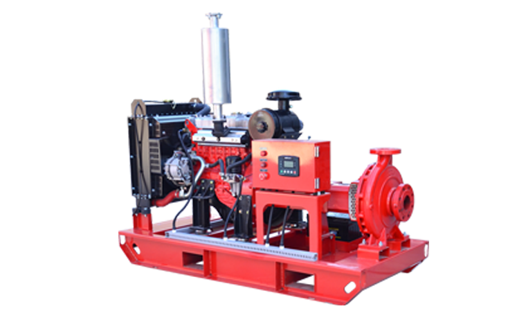 Diesel Engine End Suction Fire Fighting Pump
