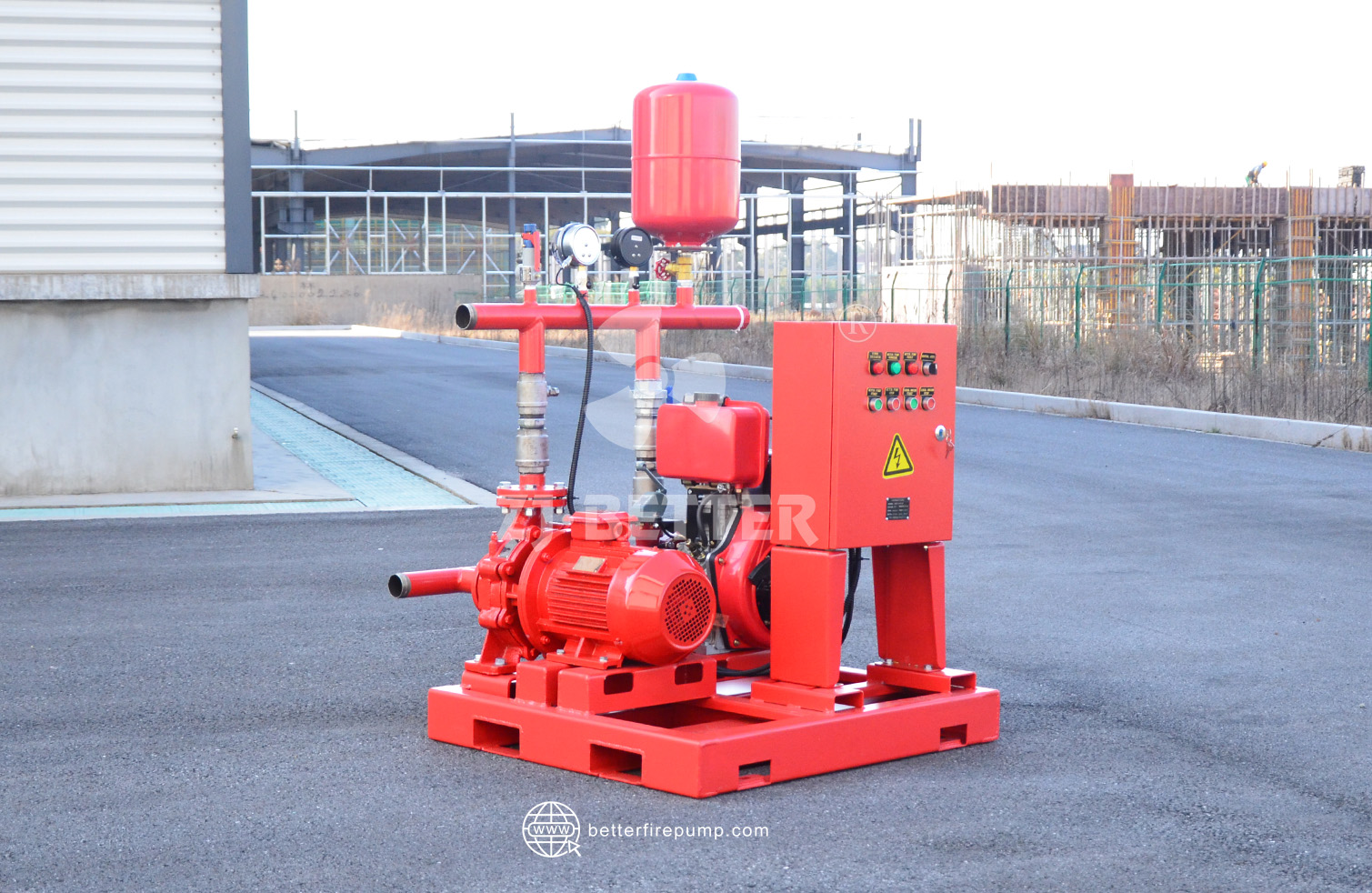 Premium Electric Diesel Fire Pump Sets (Screw Type) – Reliable High ...