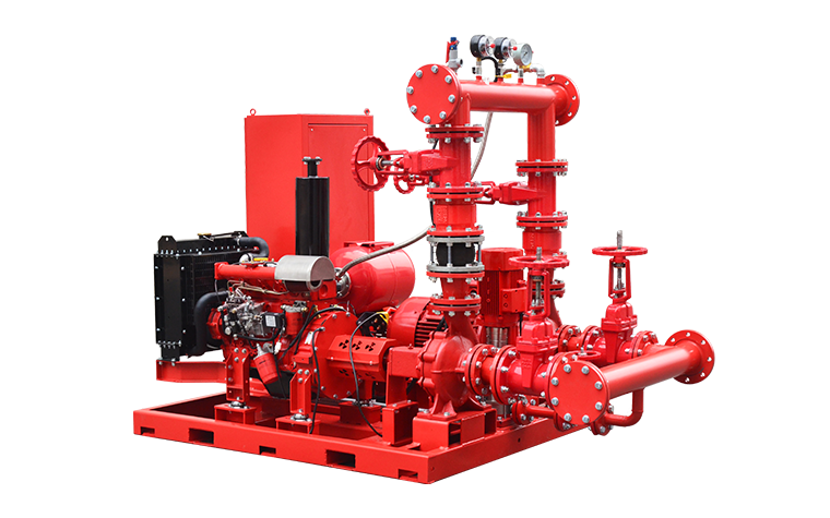 Complete Fire Pump Set: Electric, Diesel & Jockey