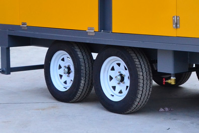 Flow-mixing Mobile Pumps