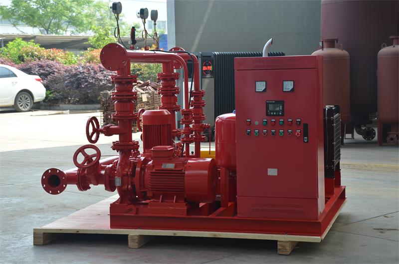 Description of Dual Power Fire Pump Set