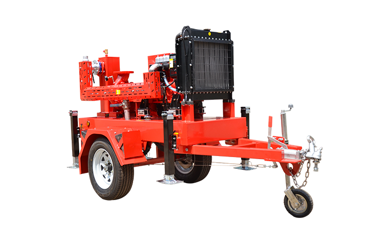 Fire mobile pump unit