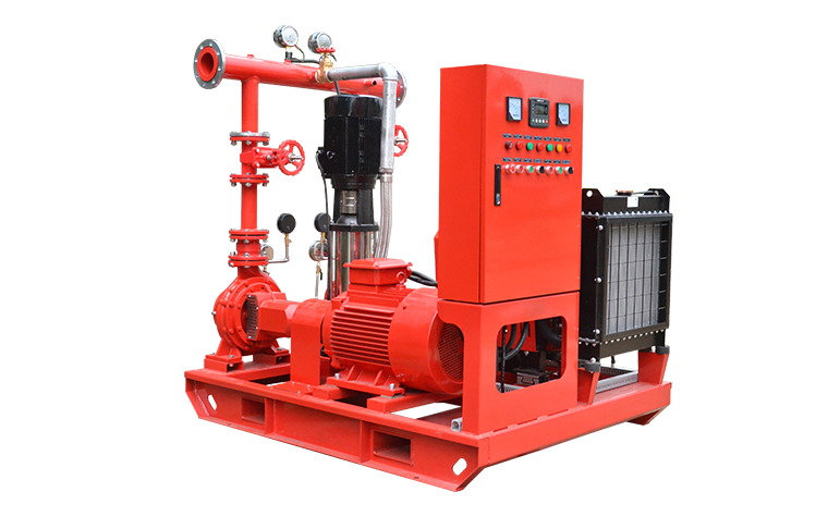Electric Diesel Jockey Fire Pump Set(Electric+Diesel+Jockey pump)