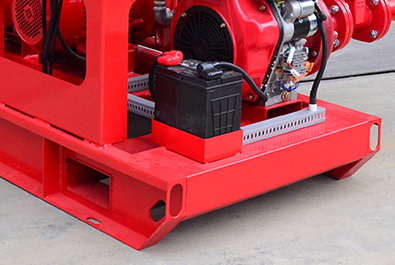 EEDJ Fire pump set(2Electric pumps+Diesel pump+Jockey pump)