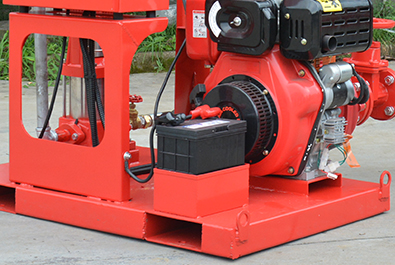 DJ Fire Pump System With Diesel Pump And Jockey Pump