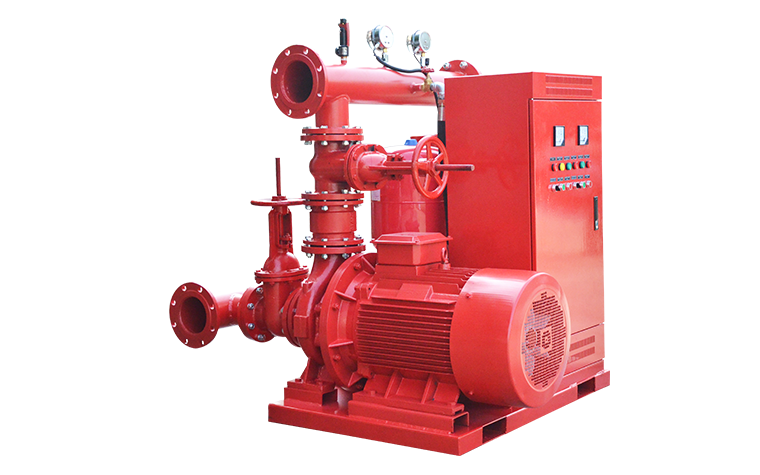 EJ Fire Pump System With Electric Pump And Jockey Pump