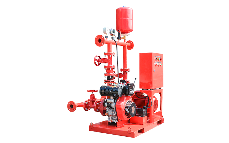 ED Fire Pump System With Electric Pump And Diesel Pump
