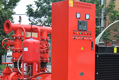 EDJ Fire Pump Set (Cummins Diesel engine)
